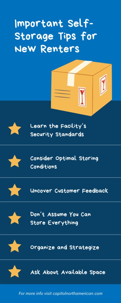 Important Self-Storage Tips for New Renters