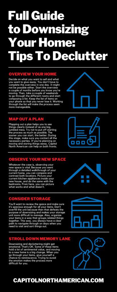 Full Guide to Downsizing Your Home: Tips To Declutter